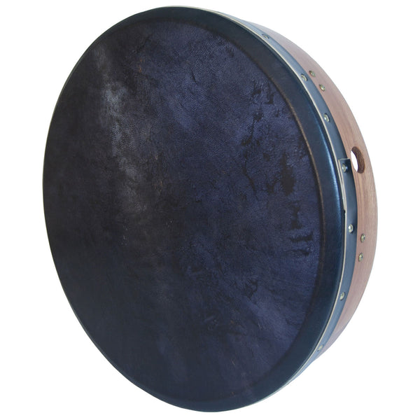 Roosebeck Tunable Bodhran Cross-Bar 18-by-3.5-Inch, Black Goat Skin ...